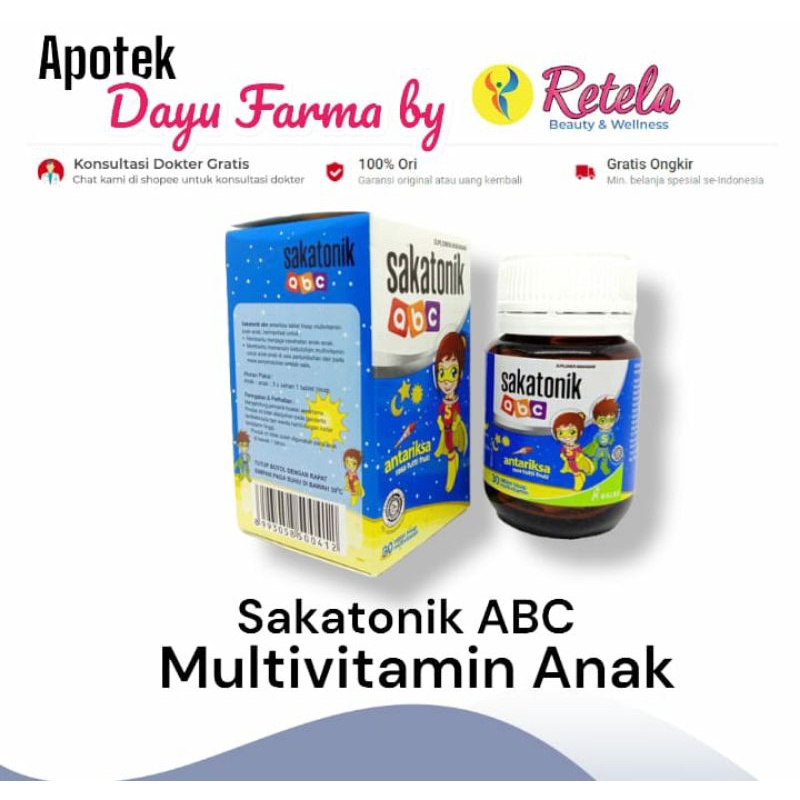 Jual SAKATONIK ABC ANTARIKSA 30`S | Shopee Indonesia