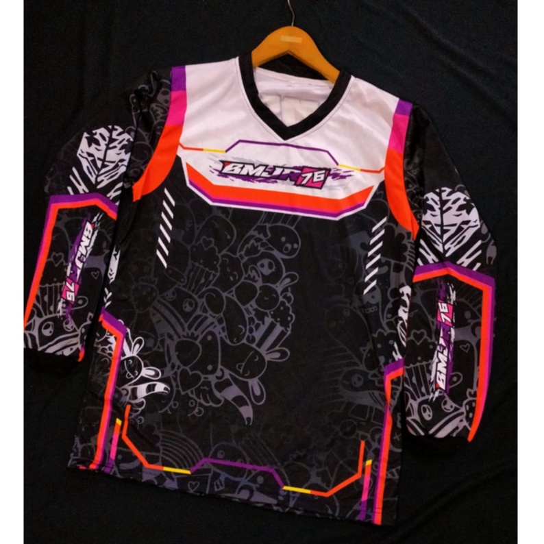 Jual Baju Jersey Koas Racing Balap Motor Cross Full Printing Lengan ...