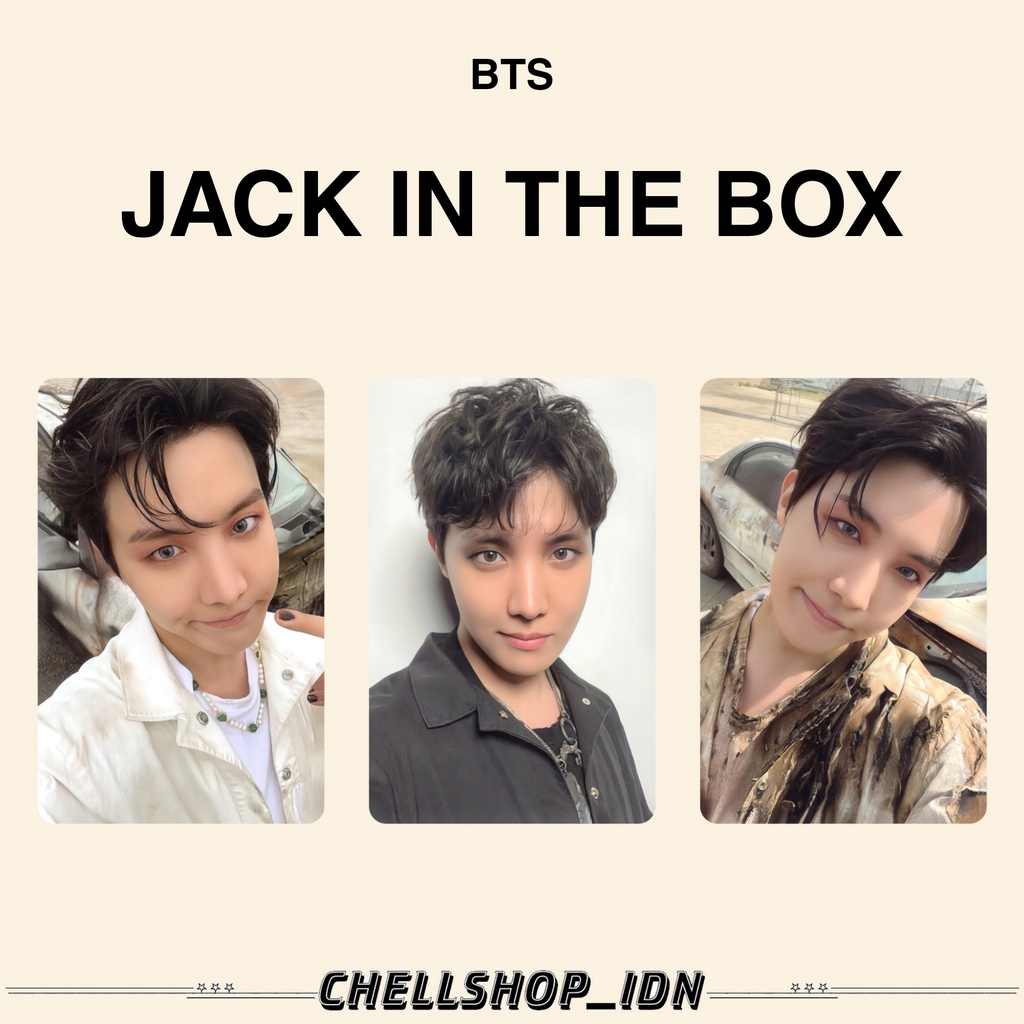 Jual PHOTOCARD JHOPE BTS JACK IN THE BOX | Shopee Indonesia