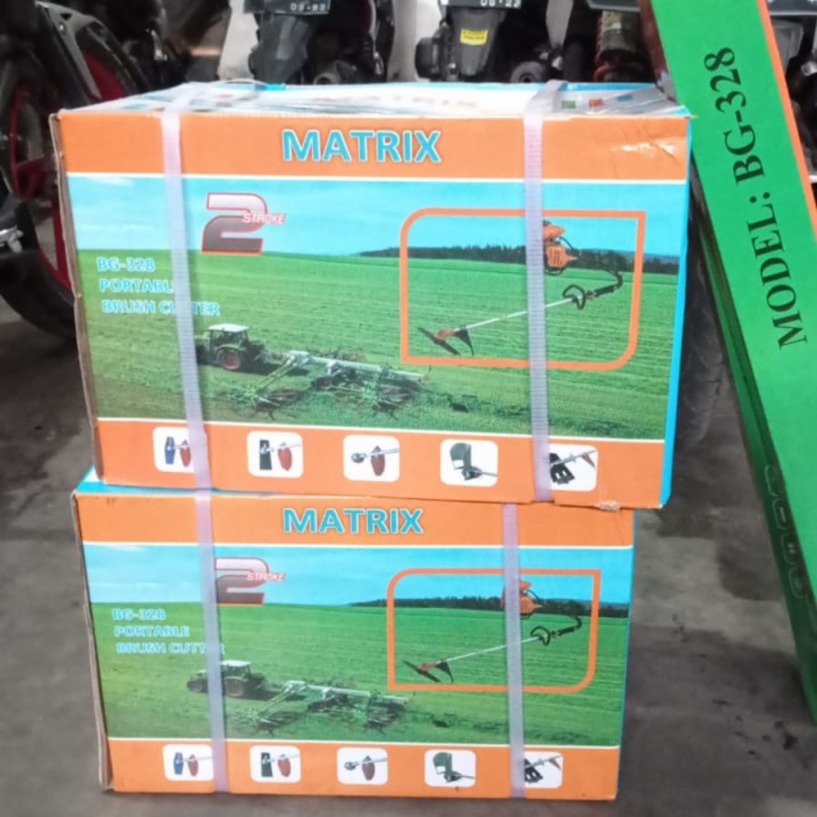 Jual Mesin Potong Rumput Matrix BG 328 / Potong Rumput 2 tak Matrix ...