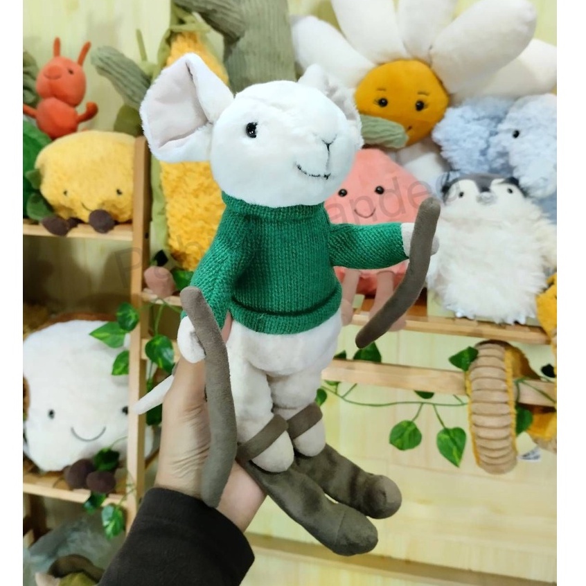 Jual pabrik branded j3lly_cat merry mouse jumper skiing tikus Bunny ...