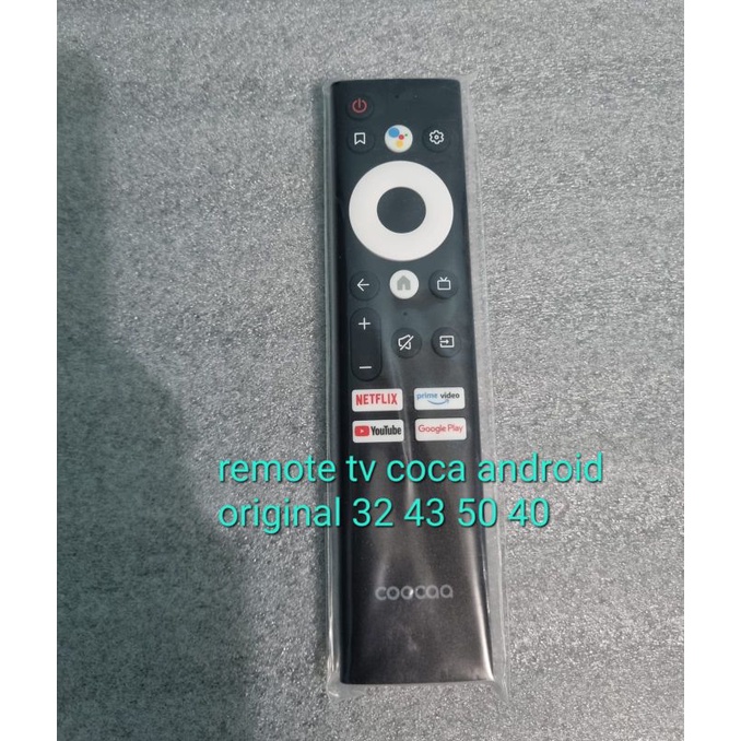 Jual REMOTE COOCA ANDROID ORIGINAL ASLI 32 IN 40 IN 43 IN 50 IN ...