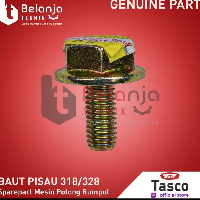 Jual Tasco Baut Pisau Mesin Potong Rumput 318 328 Saw Lock Nut 318 328 ...