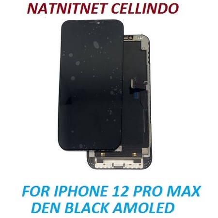 Jual LCD TOUCHSCREN IP 12 PRO MAX DEN BOX AMOLED BLACK | Shopee Indonesia