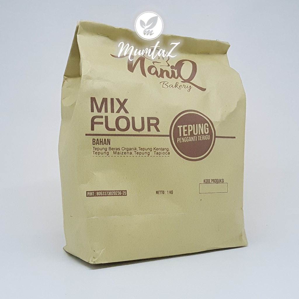 Jual Tepung Mix Flour Gluten Free 1 Kg Cocok Untuk Makanan Sehat ...