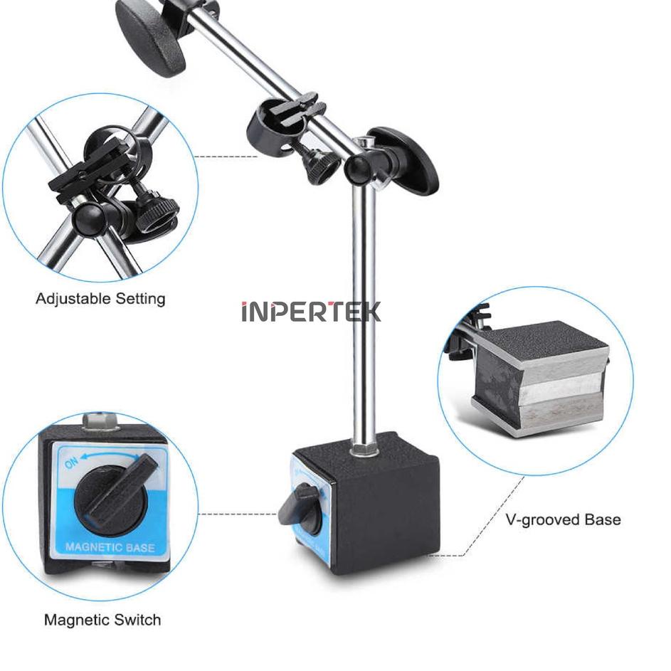 Jual Produk Termurah Paket Dial Indicator + Magnetic Base Test Stand ...