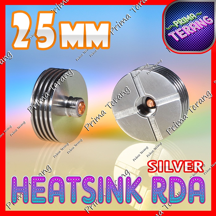 Jual Heatsink 25mm RDA RDTA RTA 510 Atomizer Heat Sink 25 mm Silver ...