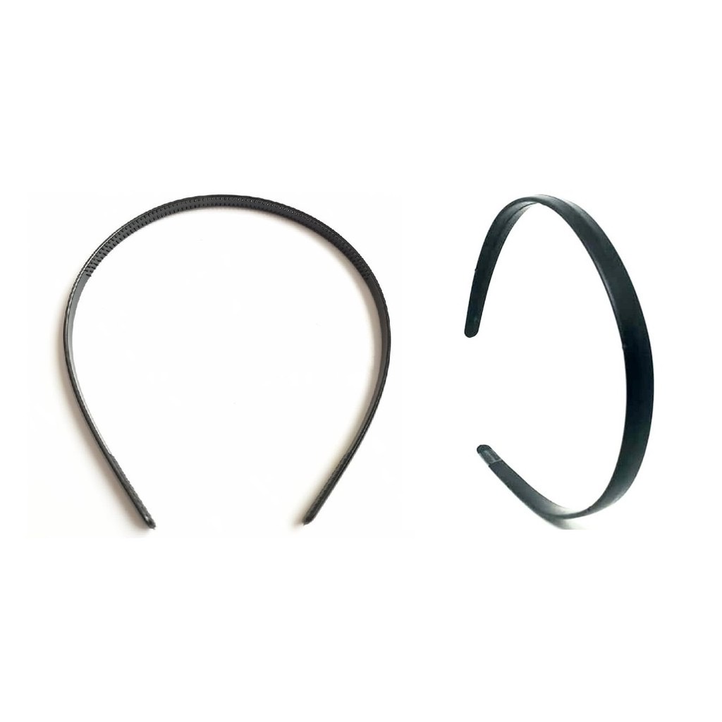 Jual Bando Pria Wanita Anti Patah 0.8cm warna Hitam | Shopee Indonesia