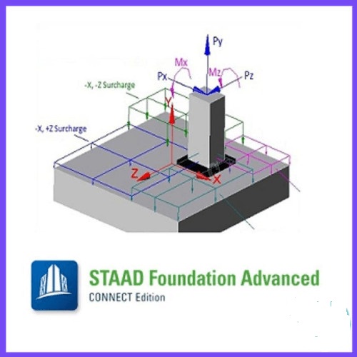 Jual STAAD Foundation Advanced CONNECT Edition 09.07.01.139 x64 ...