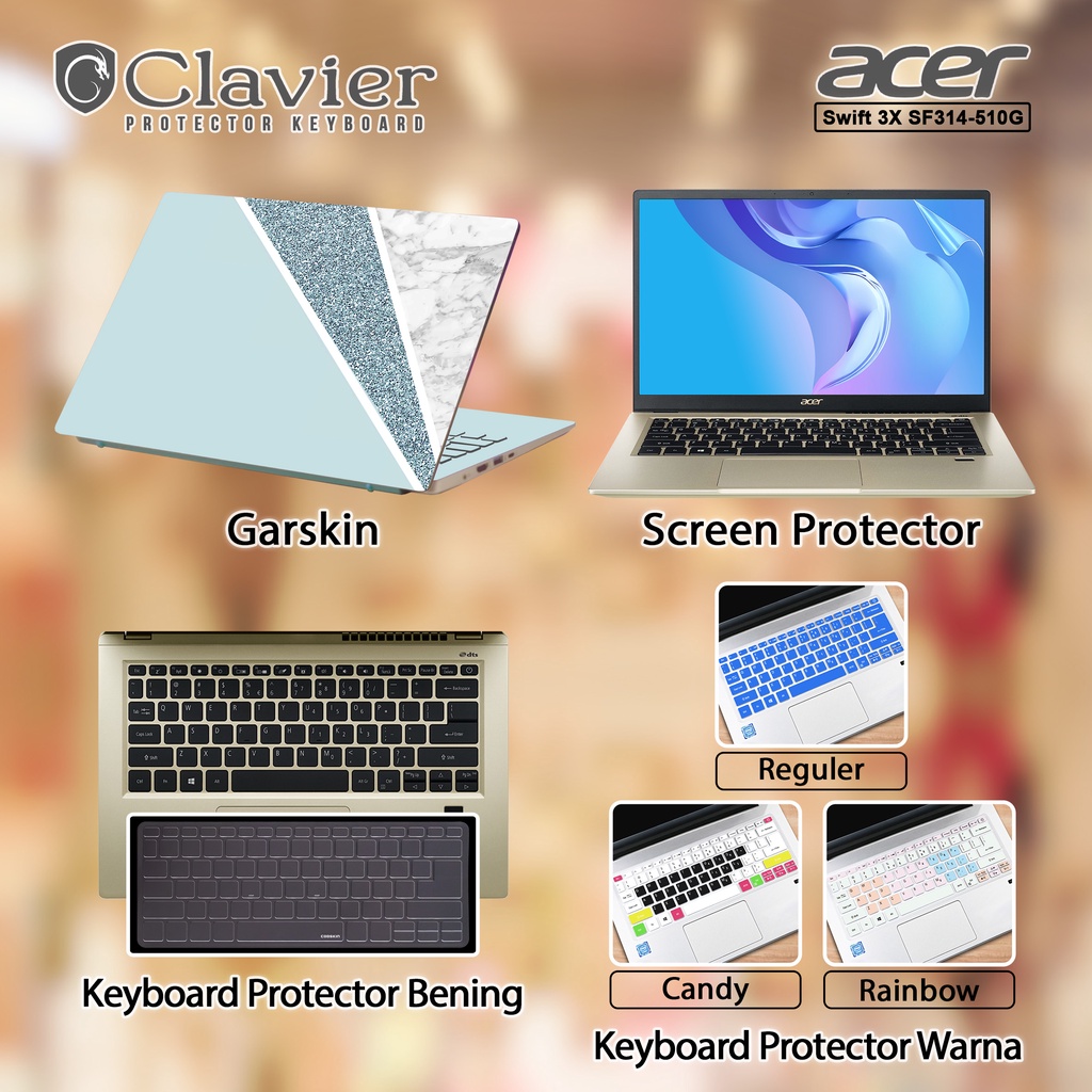 Jual Cover Keyboard Screen Protector Garskin Laptop Anti Gores Acer ...