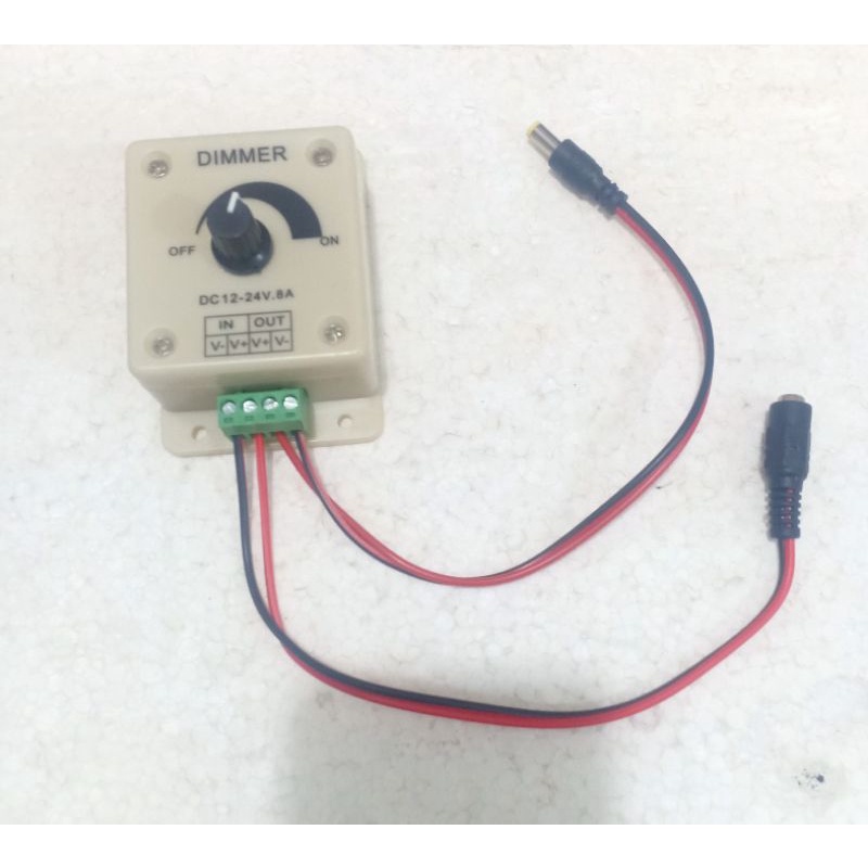 Jual alat kontrol dimmer switch adjust adjustable terang lampu bohlam ...