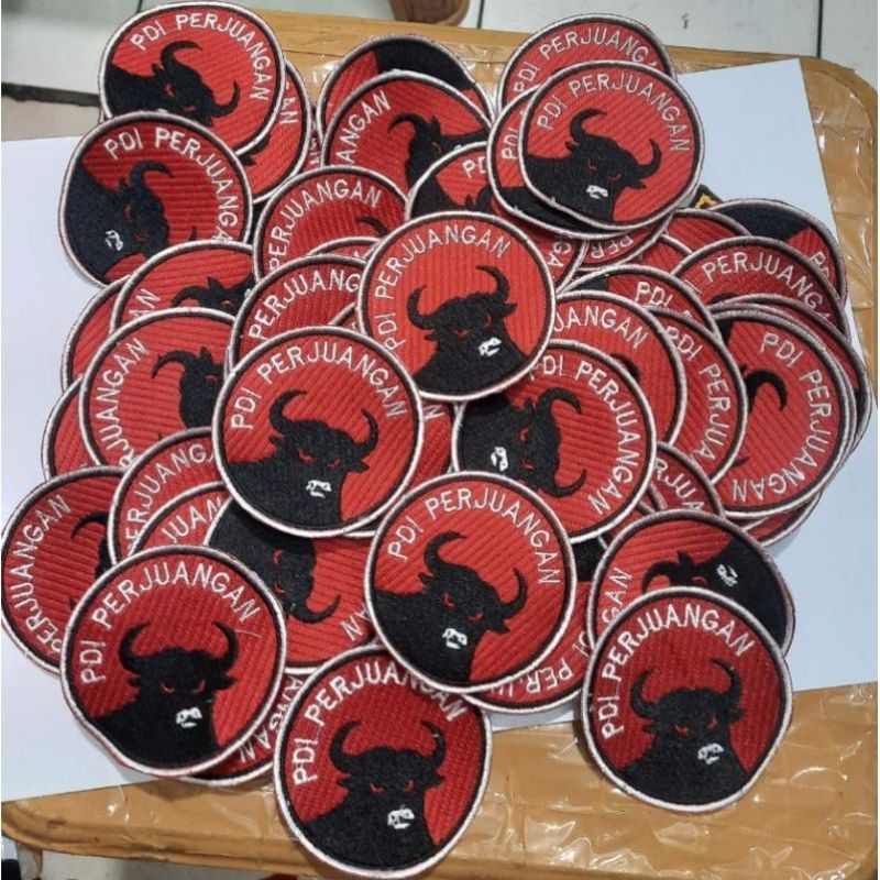 Jual LOGO BORDIRAN PDI / LOGO BORDIRAN BMI / BRAJAMUSTI | Shopee Indonesia