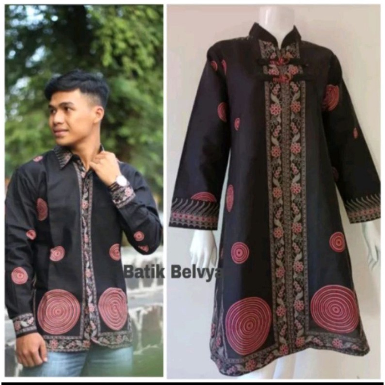 Jual Set Baju couple batik / Batik sragen / batik solo / batik belvya ...
