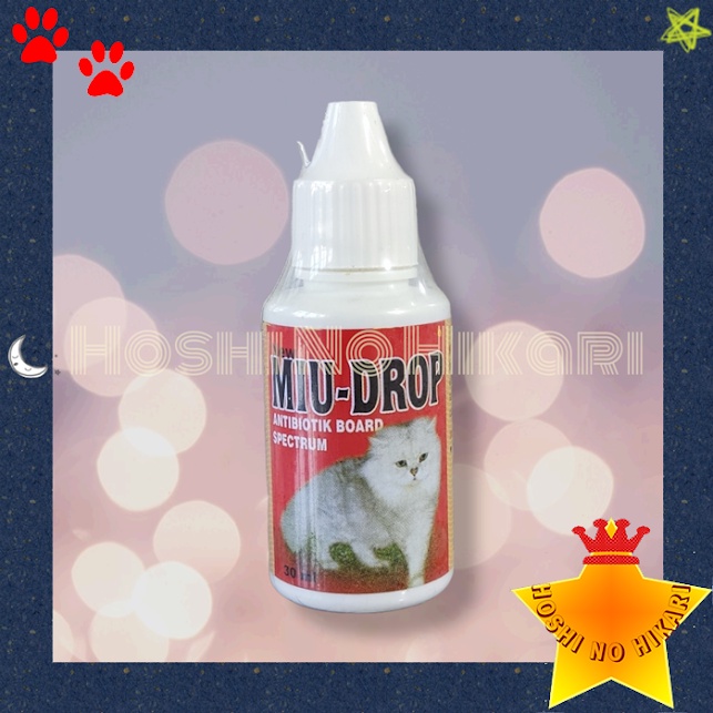 Jual MIU-DROP Obat Antibiotik Board Spectrum Kucing | Shopee Indonesia