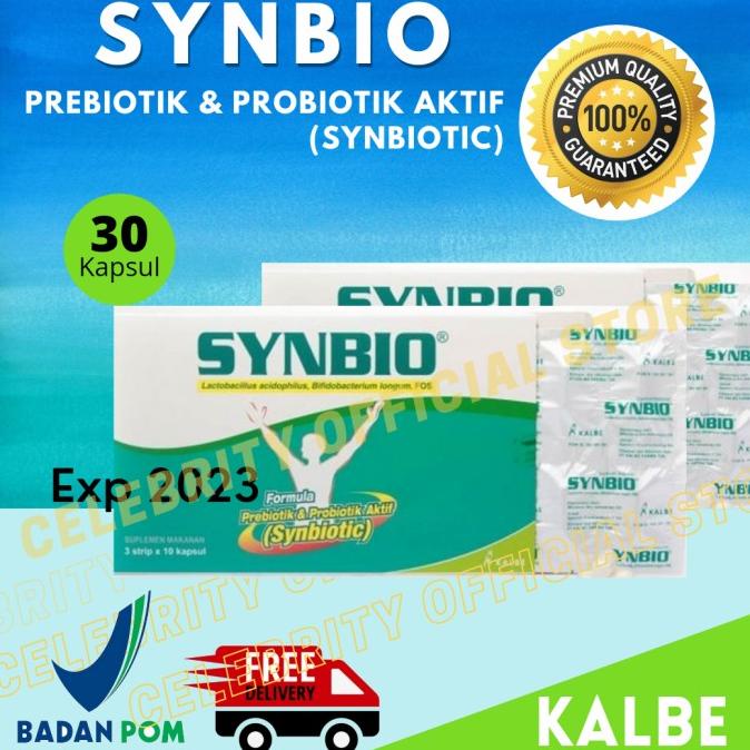Jual SYNBIO PROBIOTIK PROBIOTIC BOX 30 KAPSUL | Shopee Indonesia