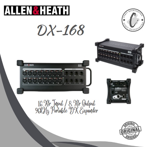 Jual Allen & Heath DX168 16x8 Digital Snake Stage Box Original DX-168 | Shopee Indonesia