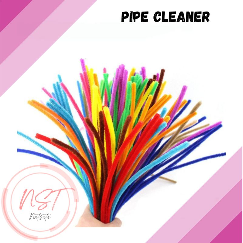 Jual Pipe Cleaner Set 20 pcs Prakarya Kreasi Anak DIY | Shopee Indonesia
