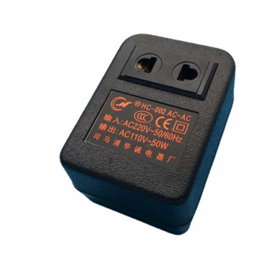 Jual AVPRO HC-002 Step Down Transformer Trafo Input 220v Output 110v 50w | Shopee Indonesia