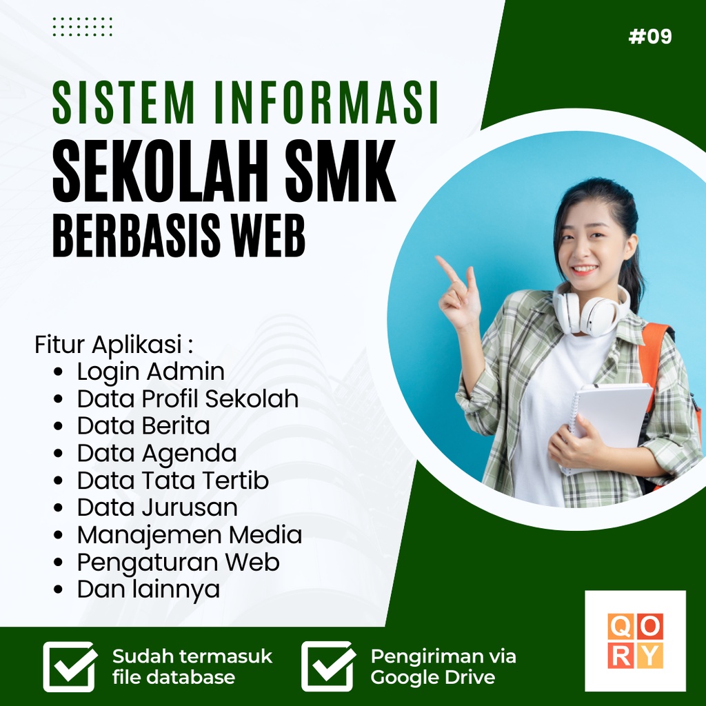 Jual Source Code Program Aplikasi Sistem Informasi Sekolah SMK Berbasis Web Framework ...