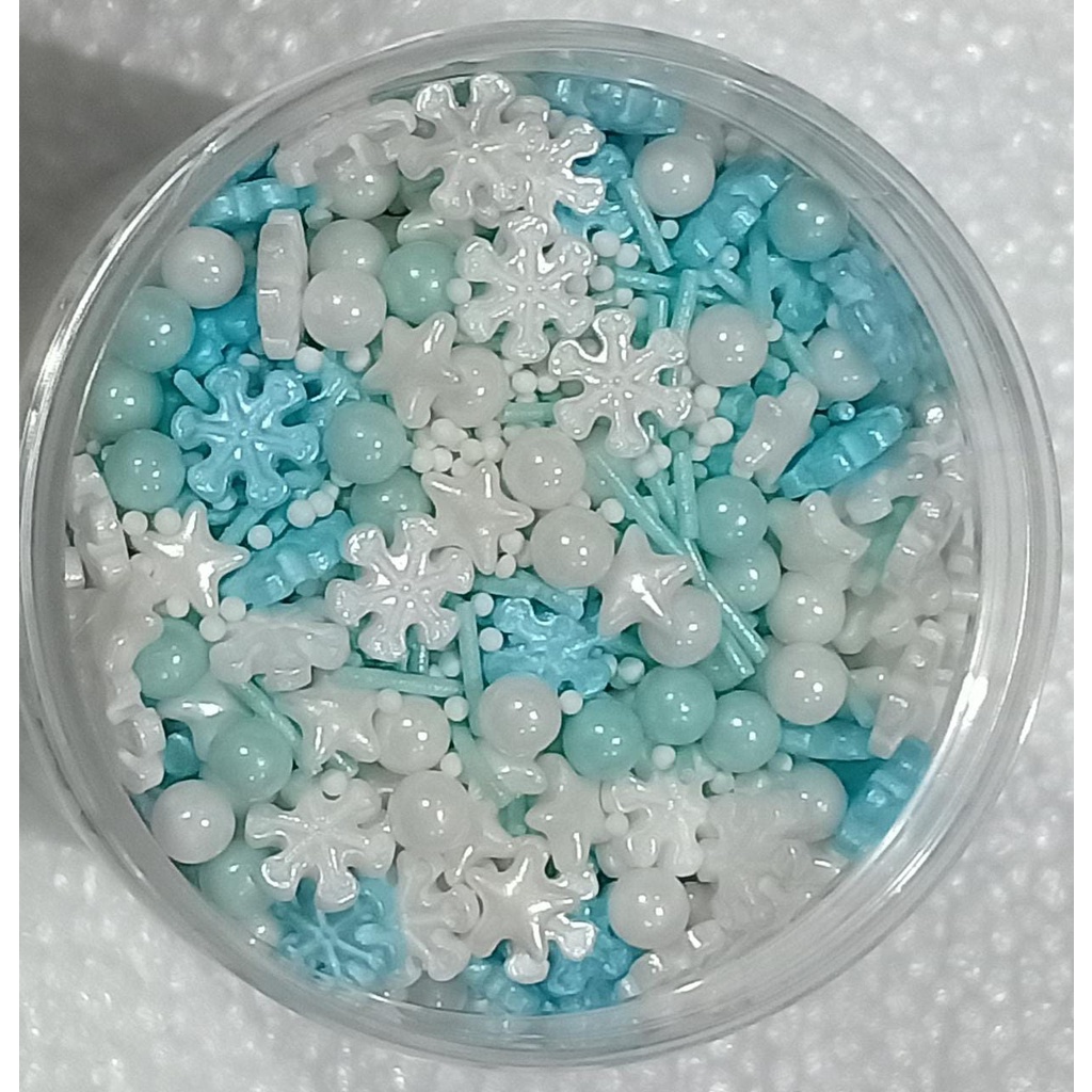 Jual SPRINKLE MIX BINTANG / TRIMIT / MUTIARA HIASAN KUE KEMASAN 5 GRAM ...