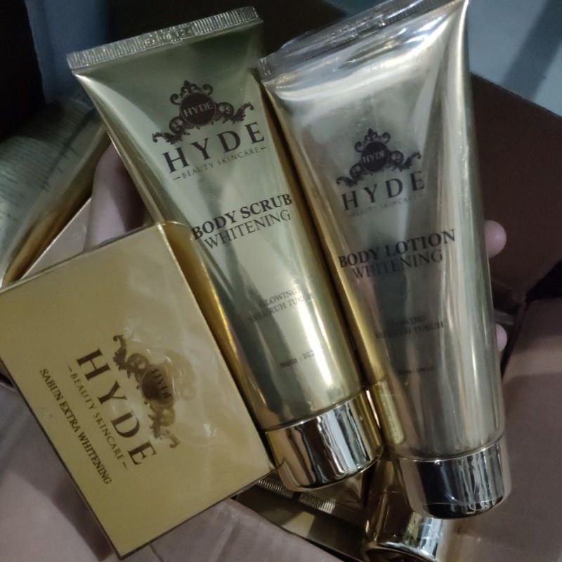 Jual HYDE BEAUTY SKINCARE PAKET BODY | Shopee Indonesia