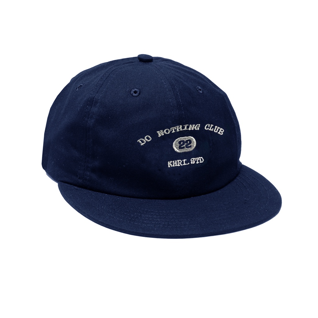 Jual Do Nothing Club Navy Six Cap Six Panel Kahari Topi | Shopee Indonesia