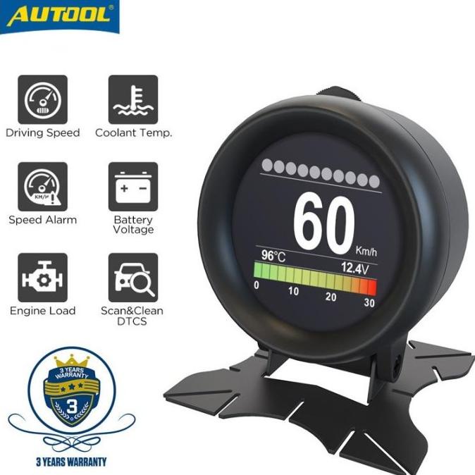Jual Autool X60 Obd2 Head-Up Display Hud, Speedometer, Tekanan ...