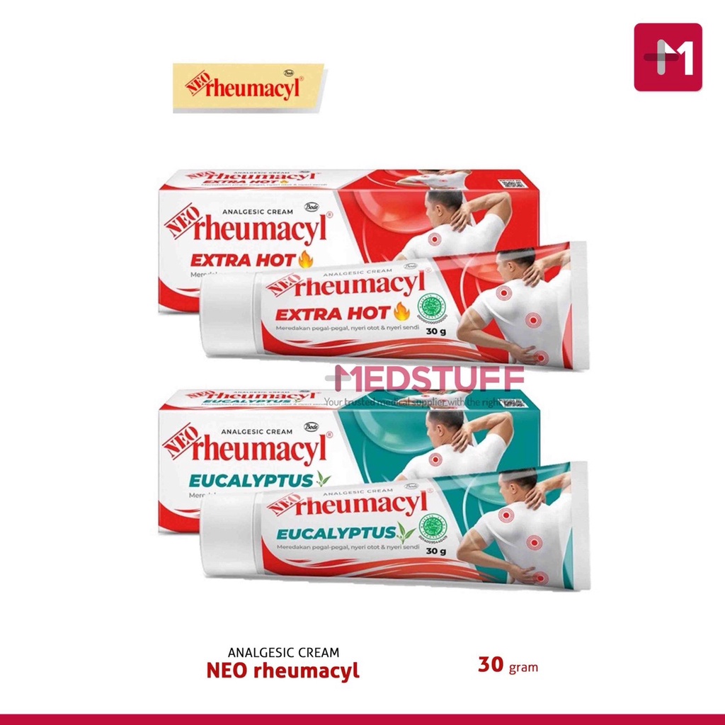 Jual Neo Rheumacyl Cream 30gr Tube Krim Pereda Nyeri Otot Sendi Keseleo ...