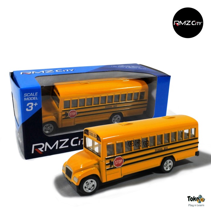 Jual Mainan Anak Diecast RMZ City Classic School Bus Metal Bis Sekolah ...