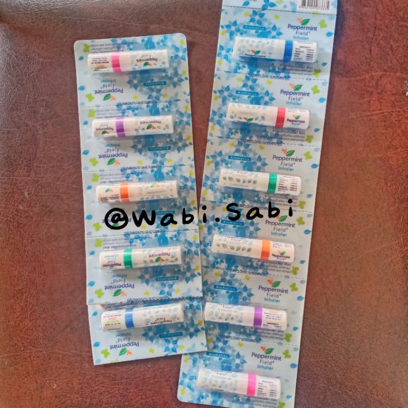 Jual MINYAK ANGIN PEPPERMINT FIELD INHALER AROMATICS ORIGINAL THAILAND ...