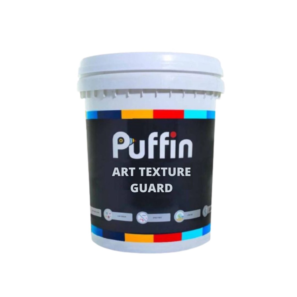 Jual Cat Tembok Texture Puffin Texture Exterior Interior | Shopee Indonesia