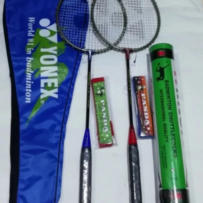 Jual Raket Raket Badminton Yonex Carbonex 9 Paket Kumplit | Shopee Indonesia