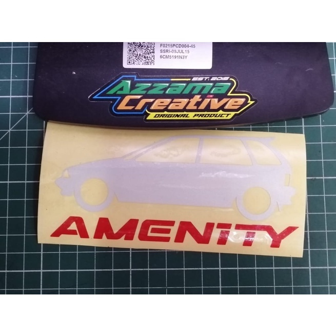 Jual Stiker Suzuki Amenity Silhouette Sticker | Shopee Indonesia