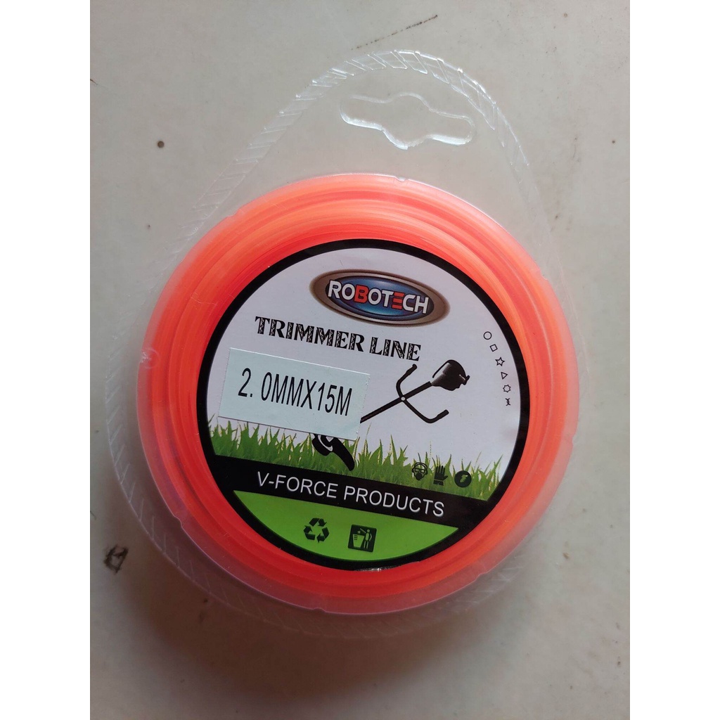 Jual Tali Senar Potong Rumput 2mm x 15meter | Shopee Indonesia