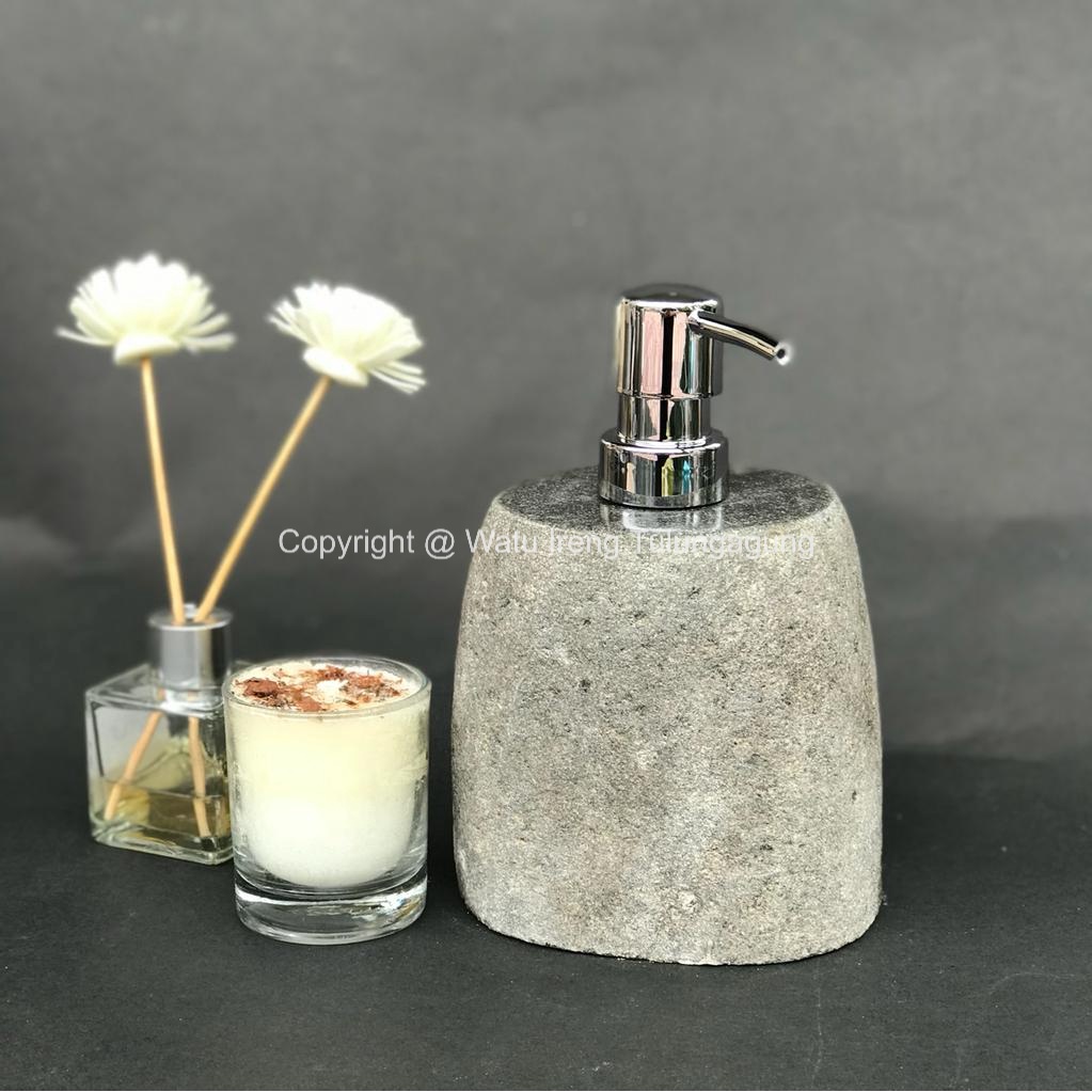 Jual SOAP DISPENSER (SIZE KECIL) BATU KALI BATU MARMER HOTEL AMENITIES ...