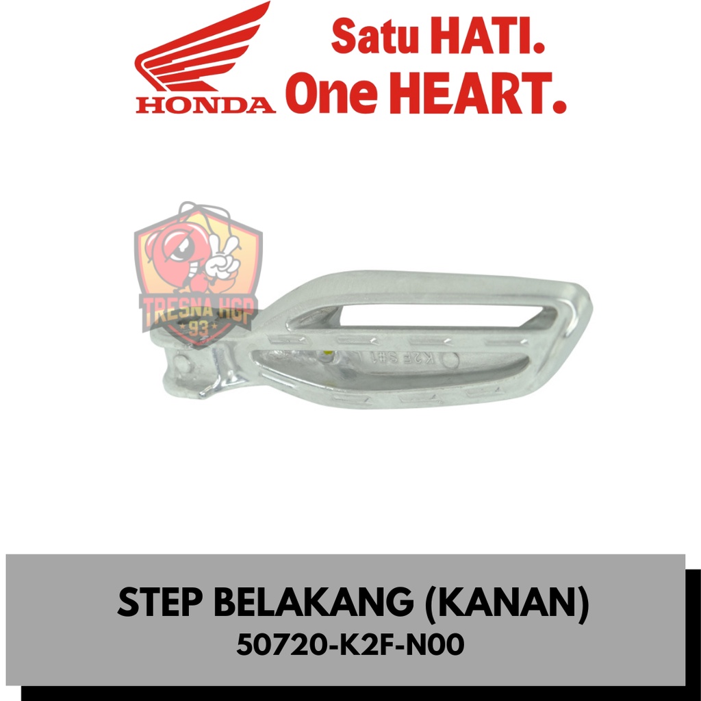 Jual 50720-K2F-N00 STEP BELAKANG KANAN SCOOPY ESP K2F ORIGINAL | ARM R ...