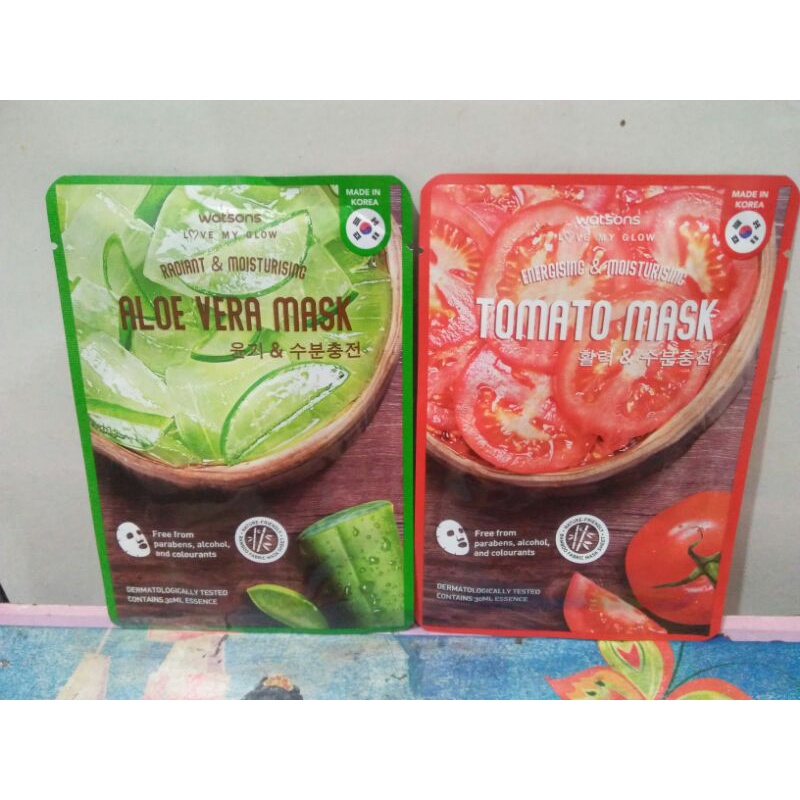 Jual Watsons Love My Glow Sheet Mask (30ml) | Shopee Indonesia