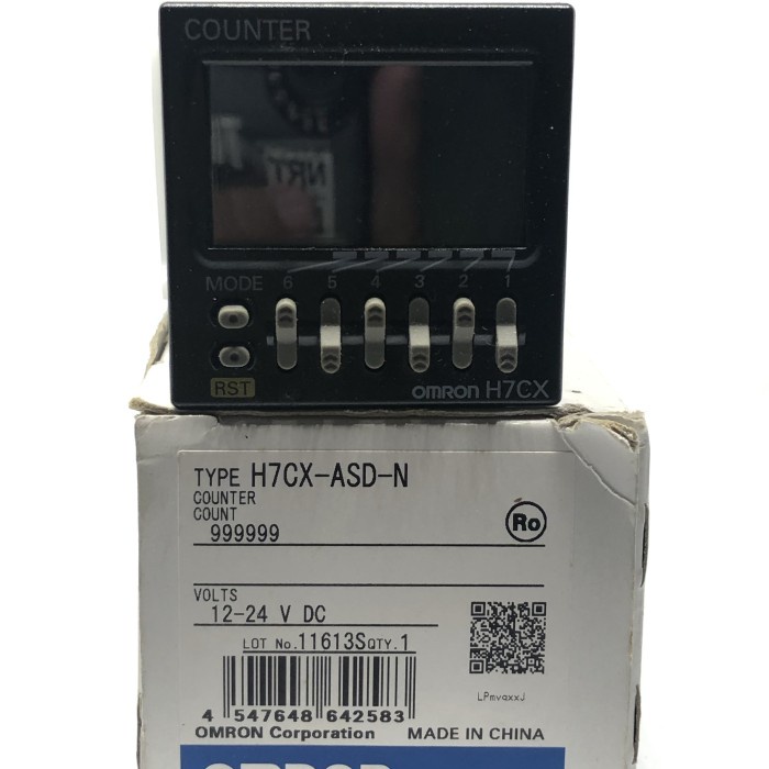 Jual Dct Counter Omron H7Cx-Asd-N 12-24 Vdc | Shopee Indonesia