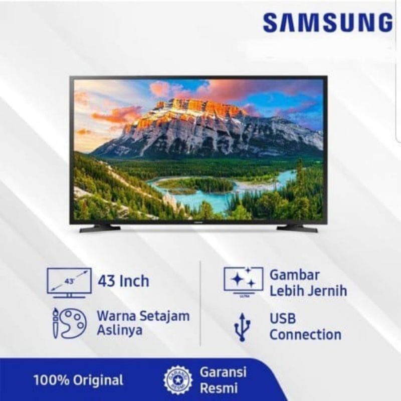 Jual TV SAMSUNG DIGITAL LED 43 INCH FULL HD 43N5001 GARANSI RESMI | Shopee Indonesia