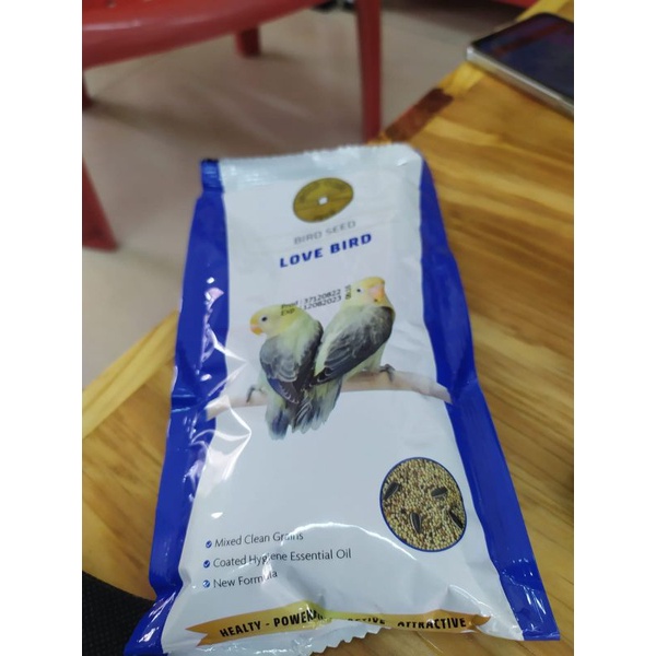 Jual GOLD COIN BIRD SEED LOVE BIRD | Shopee Indonesia