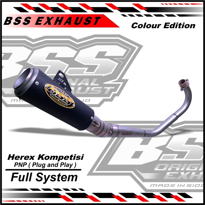 Jual HEREX COMPETISI FULLSYSTEM BSS EXHAUST | Shopee Indonesia