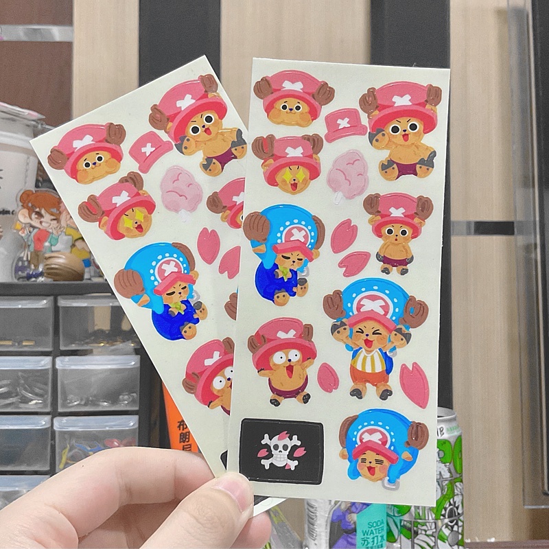Jual Chopper Sticker Sheet | OP One Piece Stiker | Shopee Indonesia