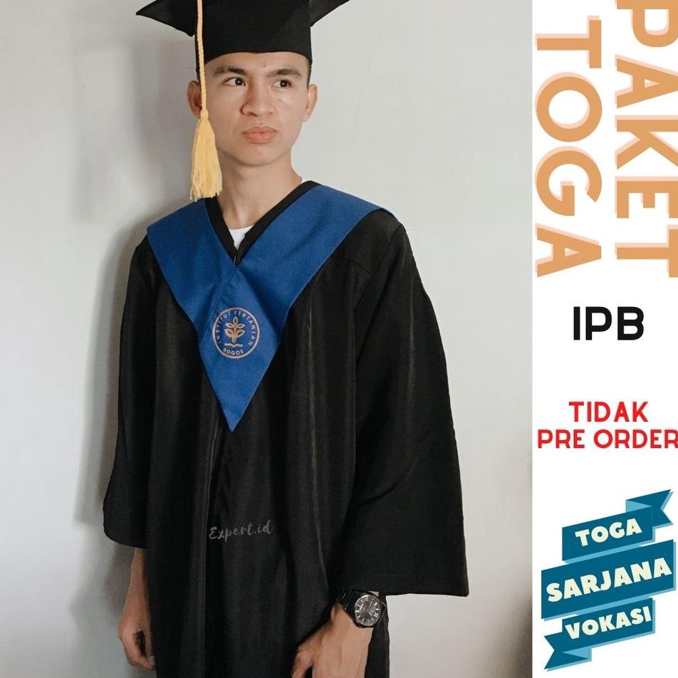 Jual RTG-76 [LANGSUNG KIRIM] TOGA WISUDA SARJANA IPB / TOGA IPB / TOGA ...