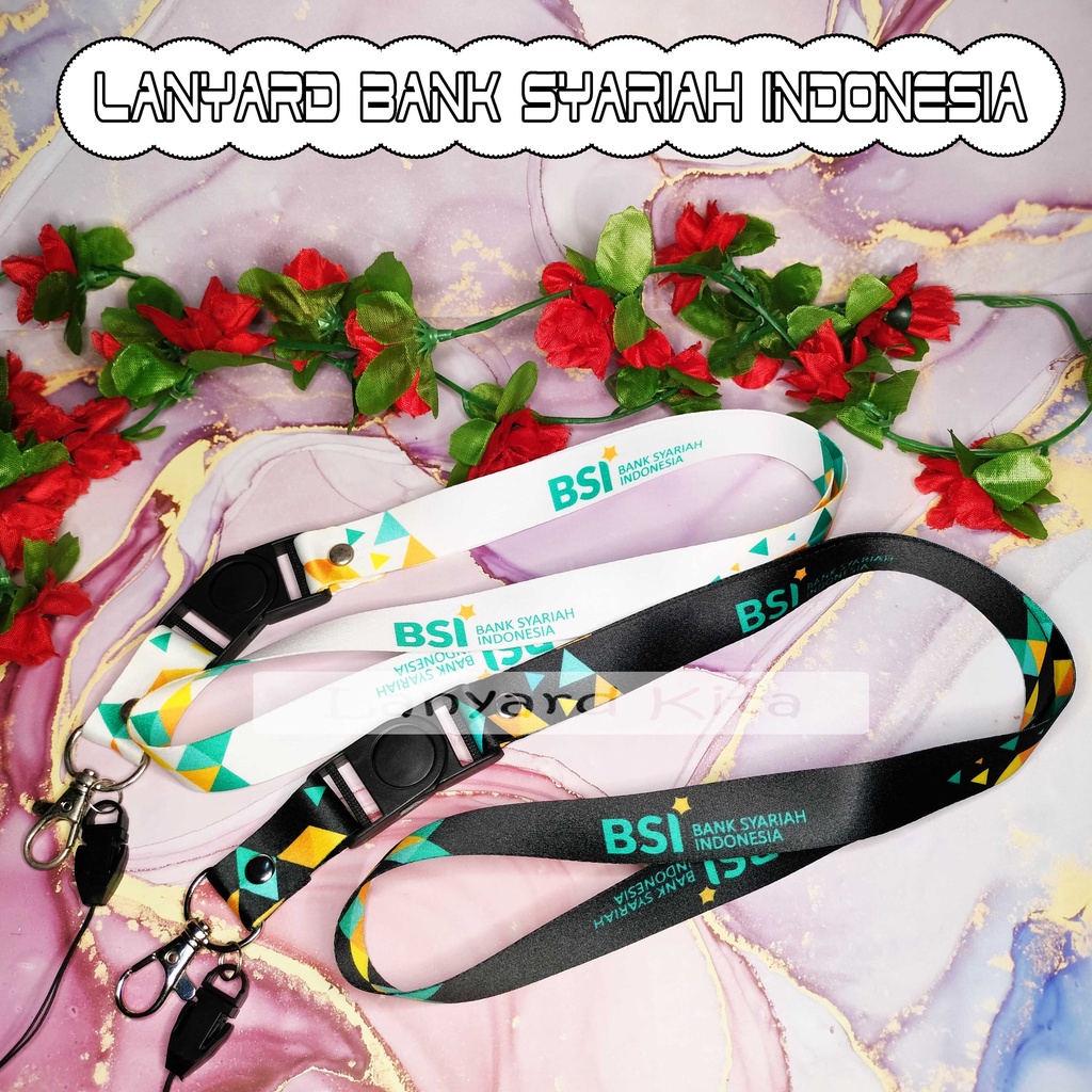 Jual BSI TALI LANYARD GANTUNGAN HP BANK SYARIAH INDONESIA | Shopee ...