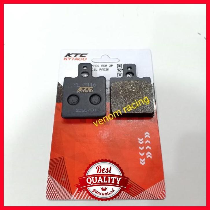 Jual (VNR) kampas rem ktc kytaco kaliper 2 piston kecil/ discpad ktc 2p ...