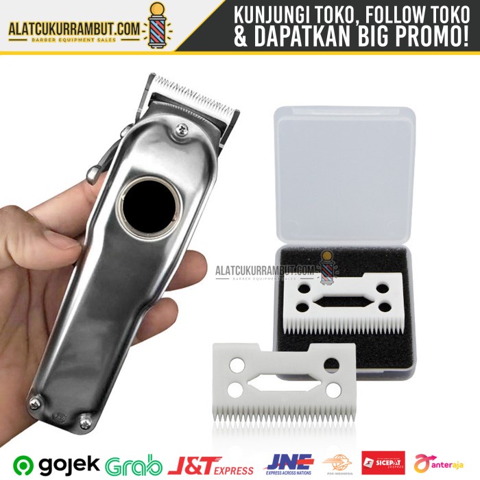 Jual Blade Keramik Mata Pisau Alat Cukur WAHL Super Taper Ceramic Kemei ...