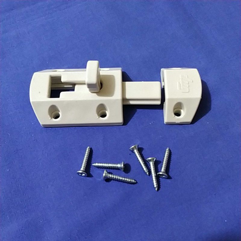Jual Grendel pintu pvc. +skrup. harga per pc | Shopee Indonesia