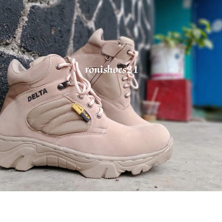 Jual New Ready Sepatu Safety Boot DELTA tactical gunung adventure ...