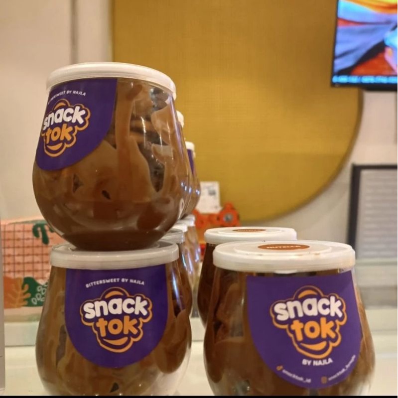 Jual [ READY ] Snack tok bittersweet full cookies bittersweet by najla ...