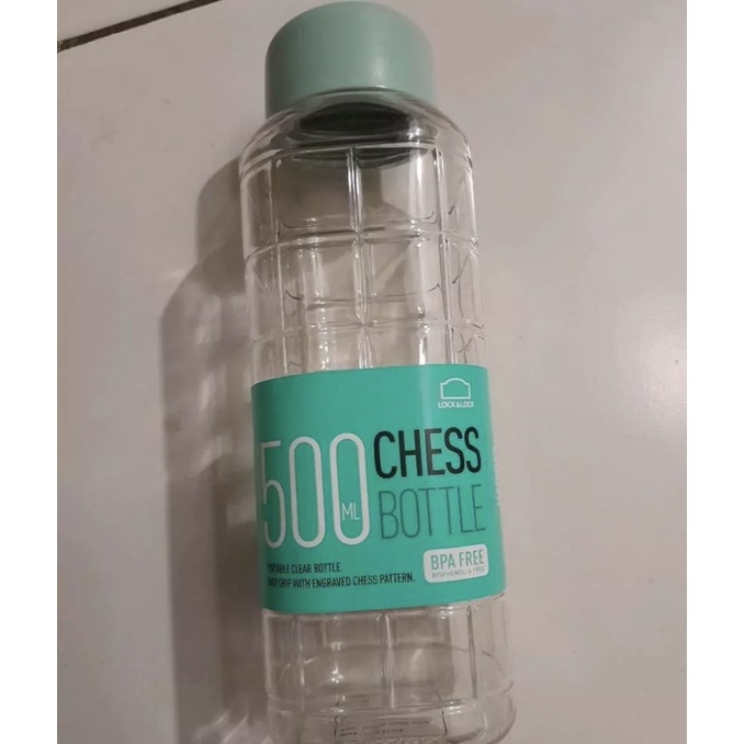 Jual LOCKNLOCK 500ml CHESS WATER BOTTLE BOTOL AIR MINUM | Shopee Indonesia